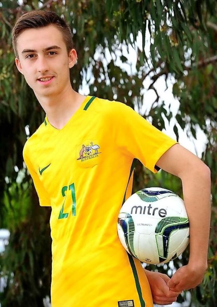 Soccer star on the rise